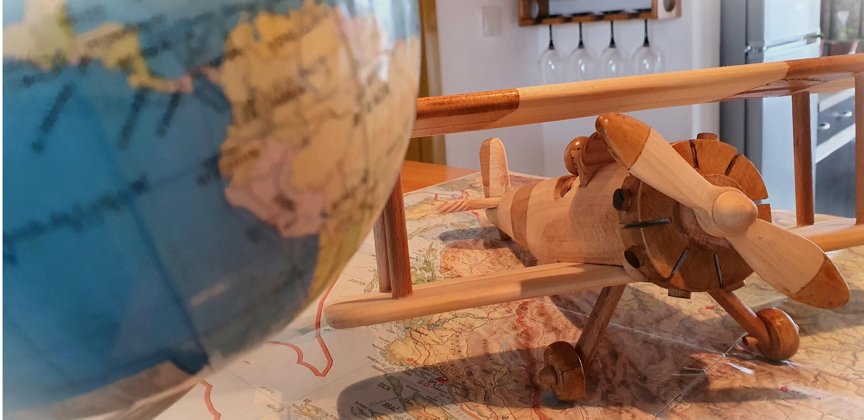 DIY Wooden Toy Airplane / Plan With Dimensions for Shaping and Cutting ...