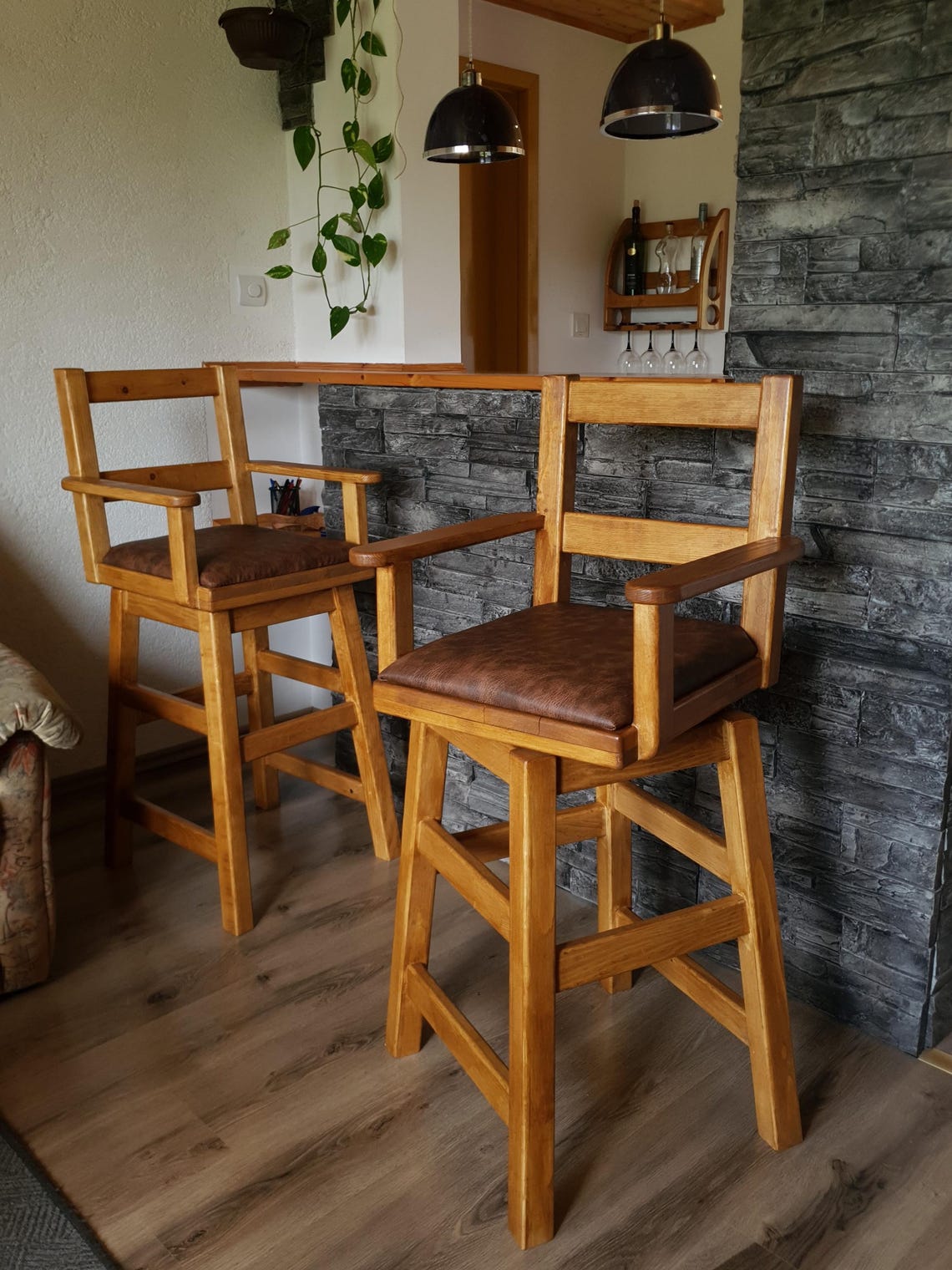 DIY Swivel Bar Stool: A Step-by-step Guide With Video Tutorial - Etsy