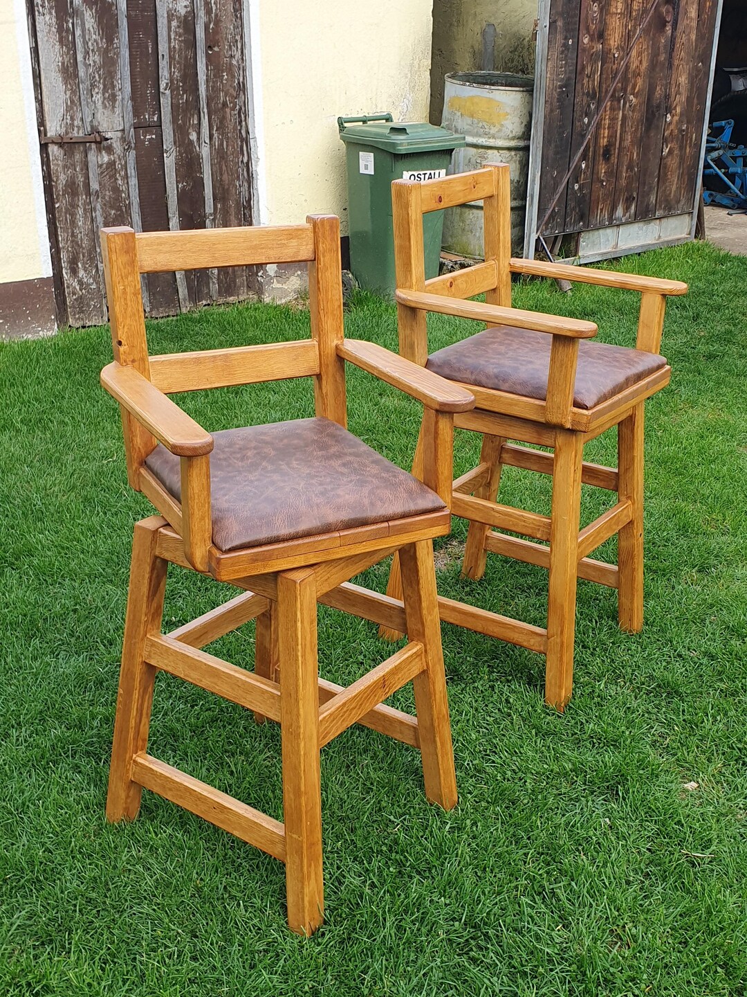 DIY Swivel Bar Stool: A Step-by-step Guide With Video Tutorial - Etsy