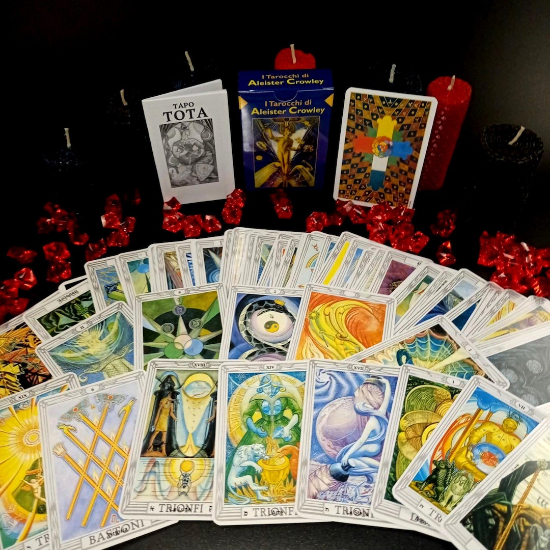 Aleister Crowley Tarot Thoth Deck, 78 Cards, Esoteric Design - Etsy
