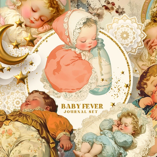 Victorian Mother and Baby Printables - Etsy