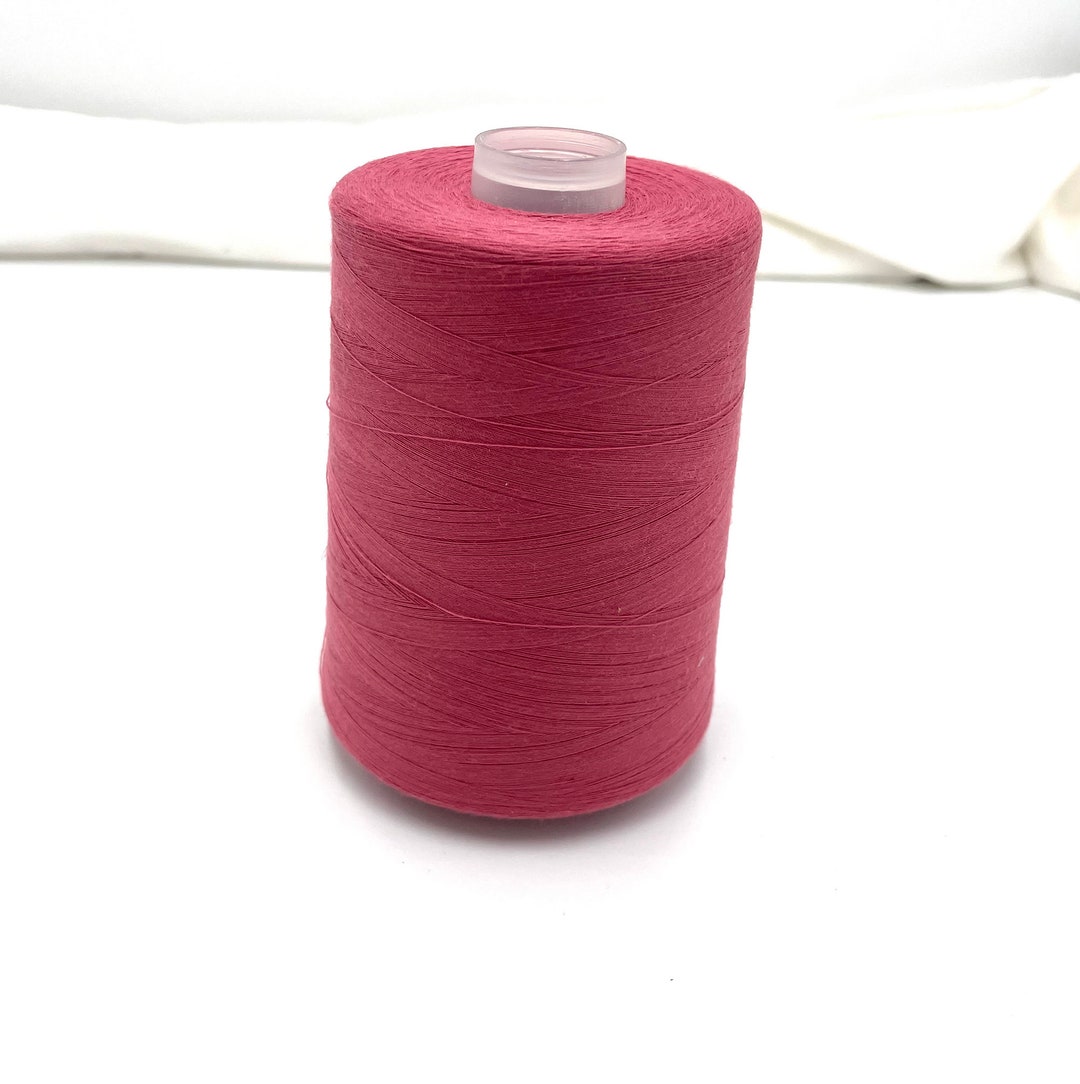 Dusty Red Rose Thread, Sewing Thread Destash, Pink Thread, Gift for ...