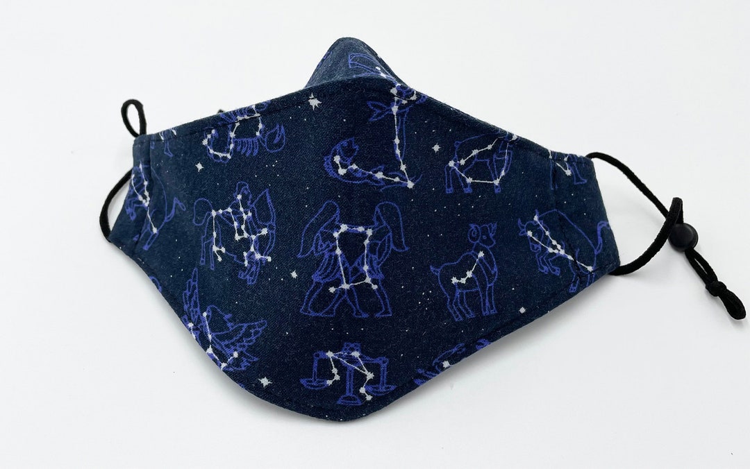Gemini Mask Zodiac Mask 3D Mask Women Gemini Constellation - Etsy