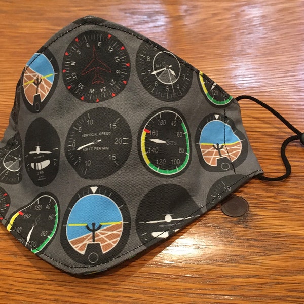 Pilot Mask - Etsy