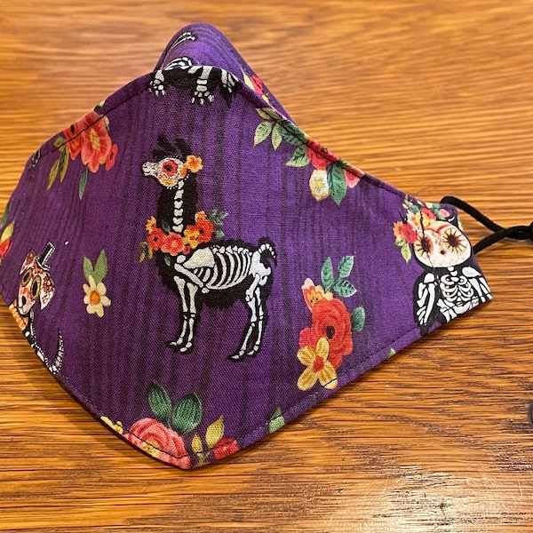 Christmas Llama Mask - Etsy