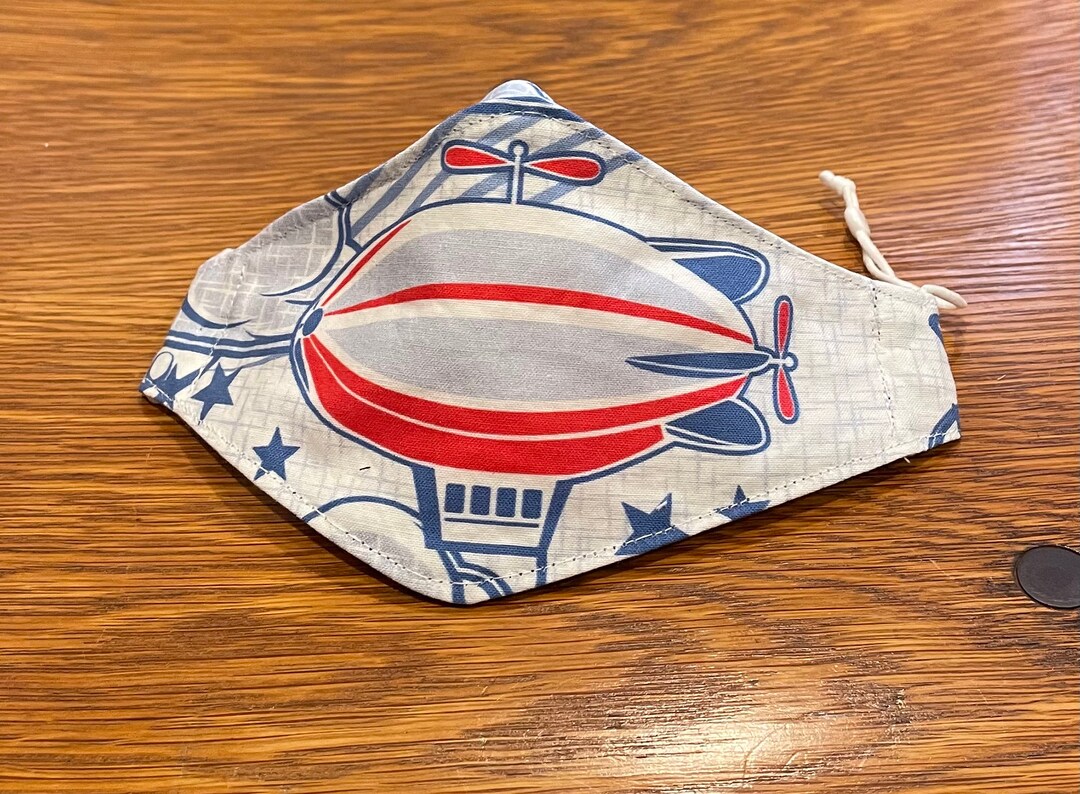 Steampunk Airship Mask, Dirigible Mask, Zeppelin Mask, 3D Mask With ...