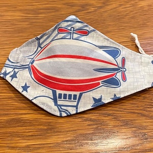 Steampunk Airship Mask, Dirigible Mask, Zeppelin Mask, 3D Mask With ...