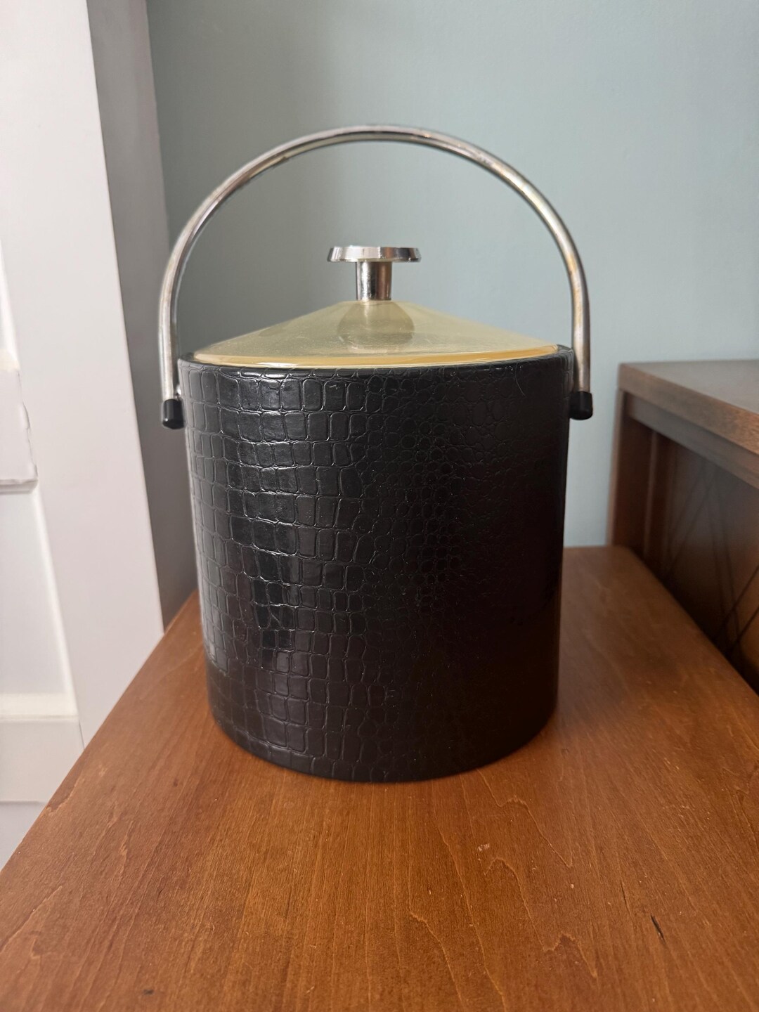 Vintage Shelton Design Ice Bucket - Etsy