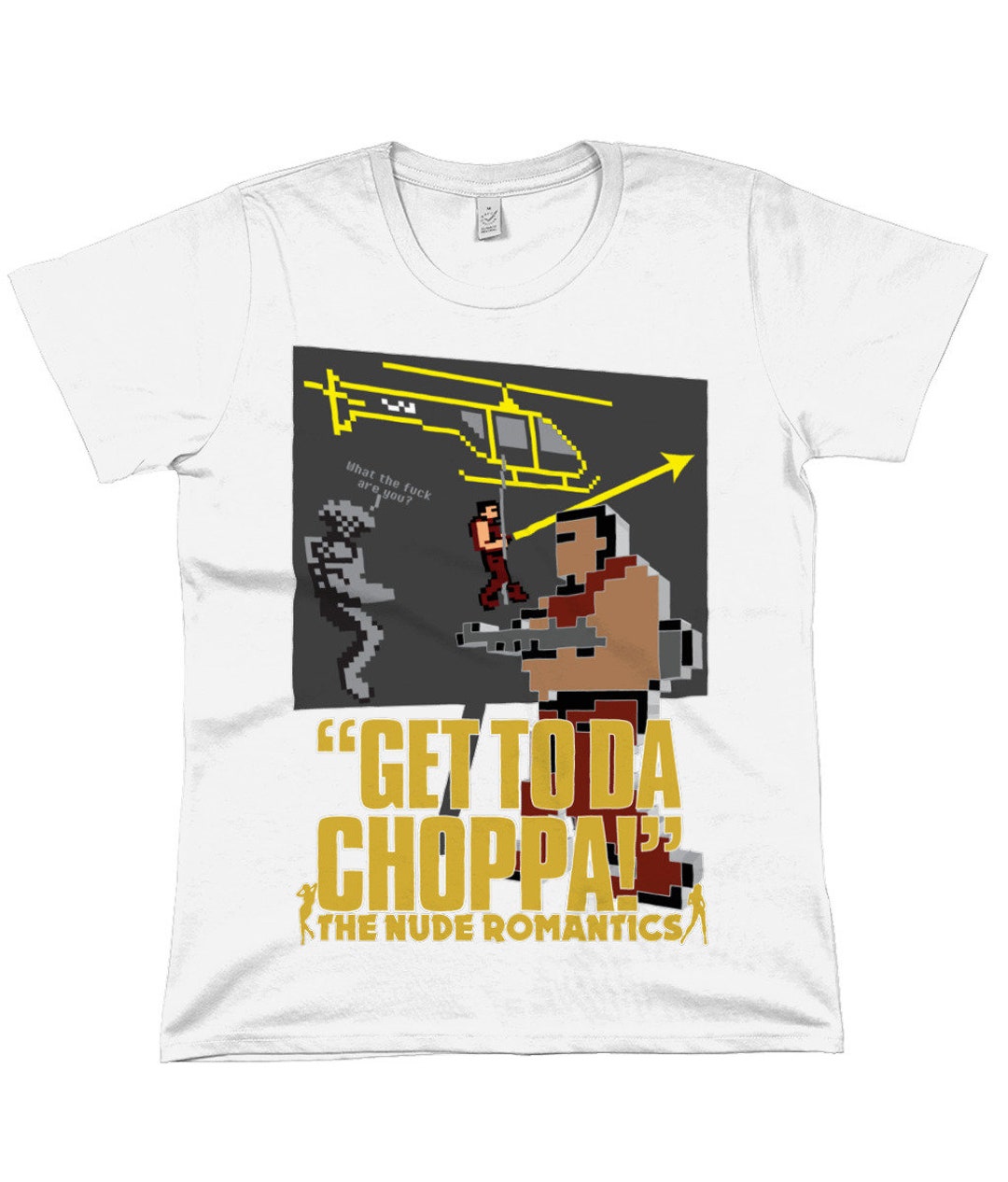 Arnie Vs Predator 'get to Da Choppa' Women's T-shirt - Etsy