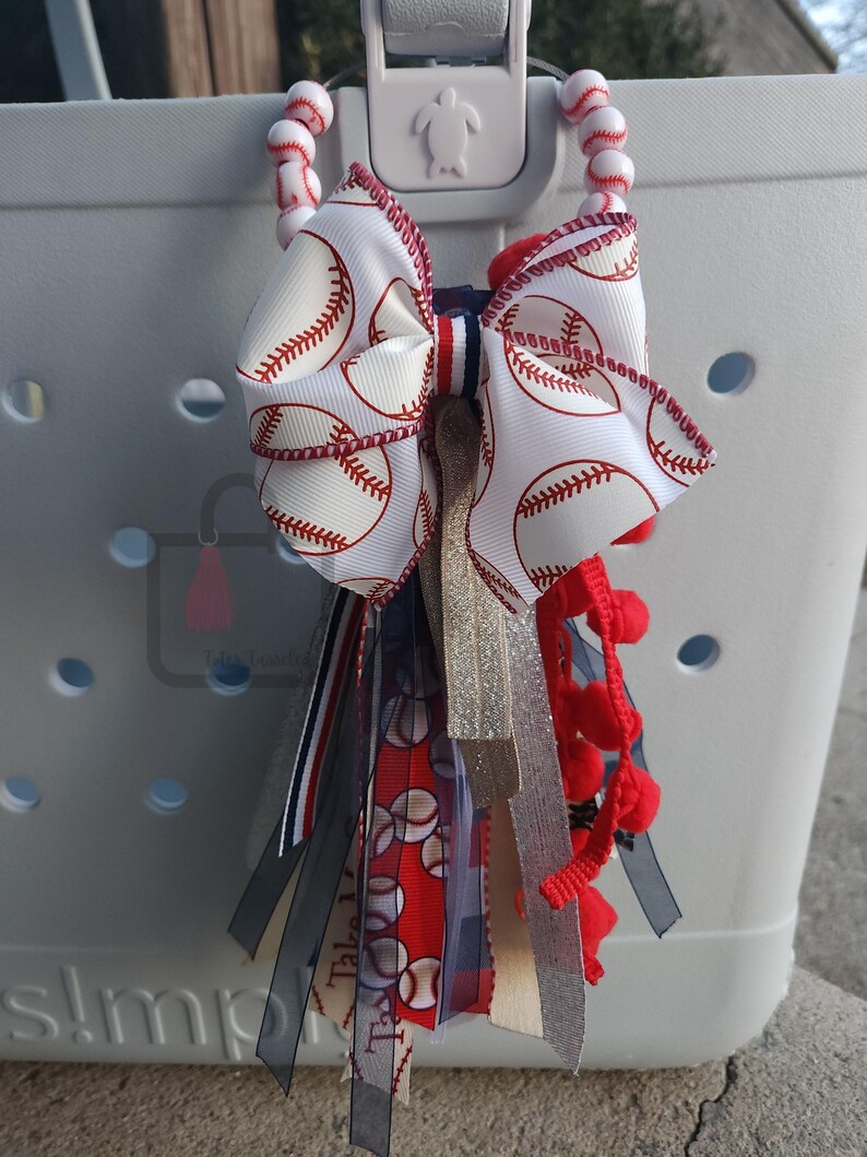 Bag Tassel- Baseball - Etsy
