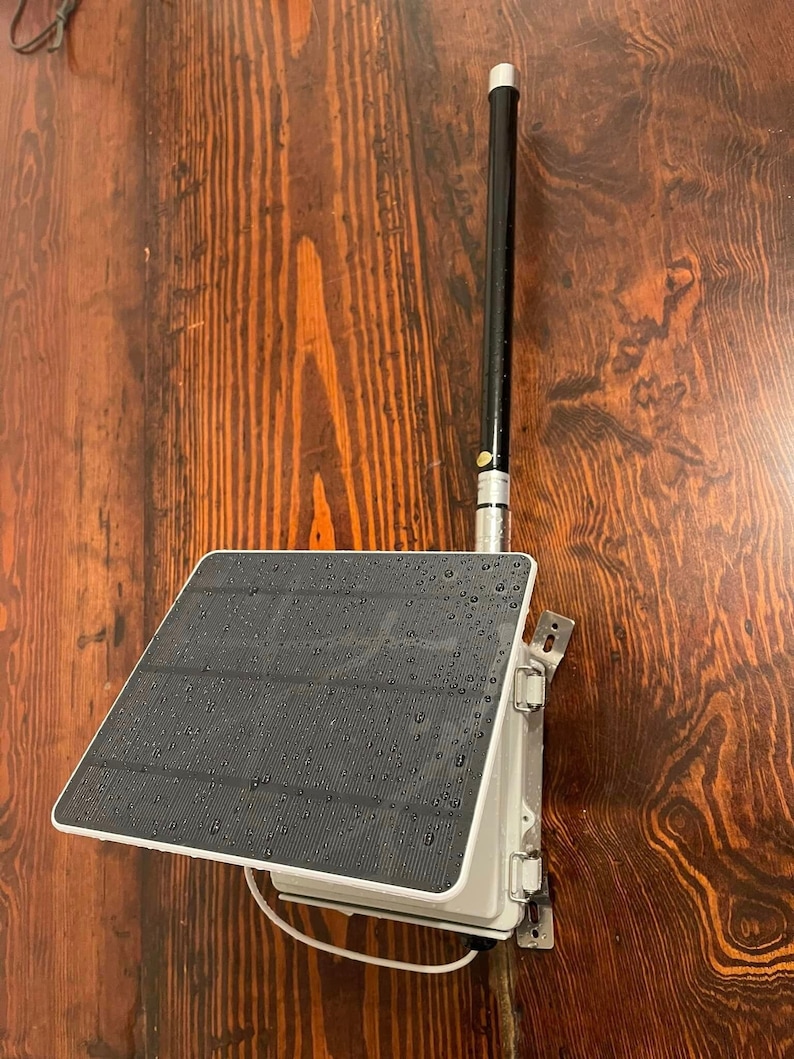 Weather Resistant Meshtastic Lora Solar 7w Node 4dbi Gain 915 Mhz - Etsy