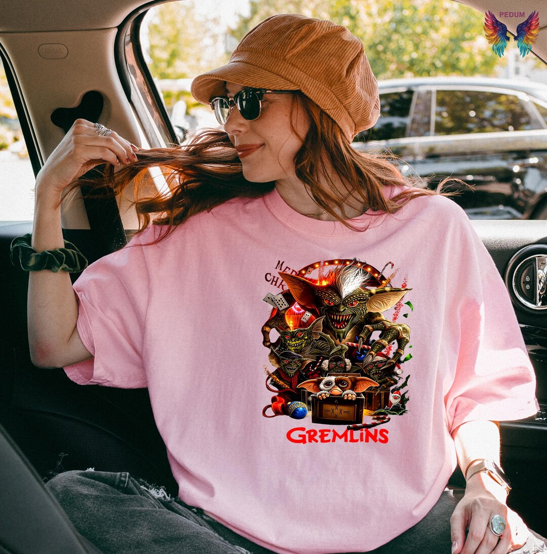 Christmas Gremlins Gizmo Stripe Ugly Sweatshirt, Feed Me and Tell Me I ...
