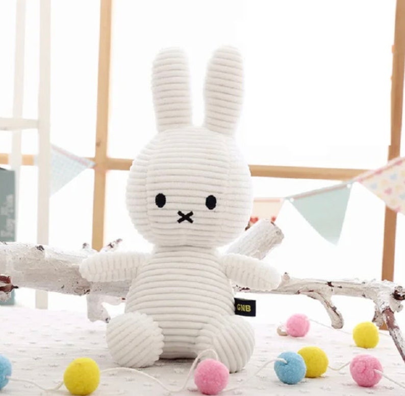 Miffy Rabbit Plush Toys Plushie Doll Cute Room Decoration Children's ...
