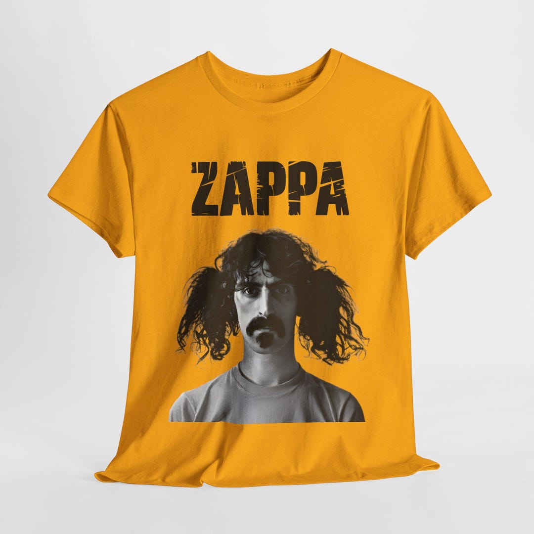 T-shirt Frank Zappa, Frank Zappa, Camicia Chitarrista, Regalo Amante ...