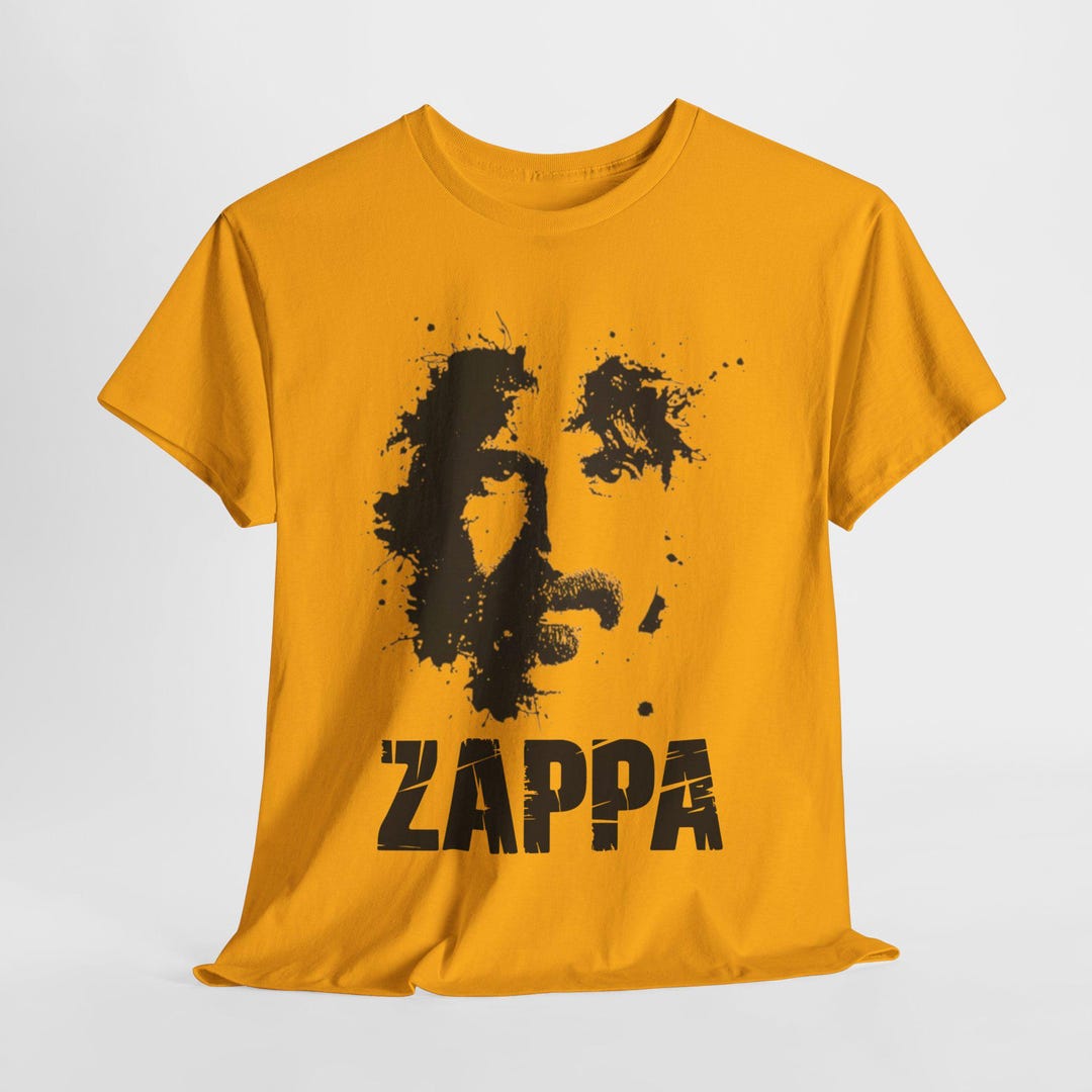 Frank Zappa T-shirt, Musician Portrait Graphic Tee - Etsy