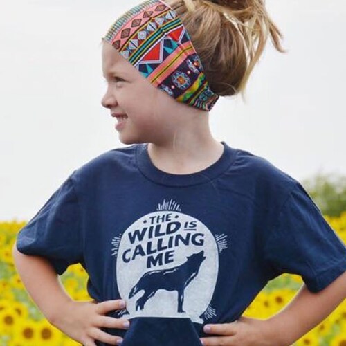 Wanderlust Kids Tee the Wild is Calling Me Navy Blue Tshirt - Etsy