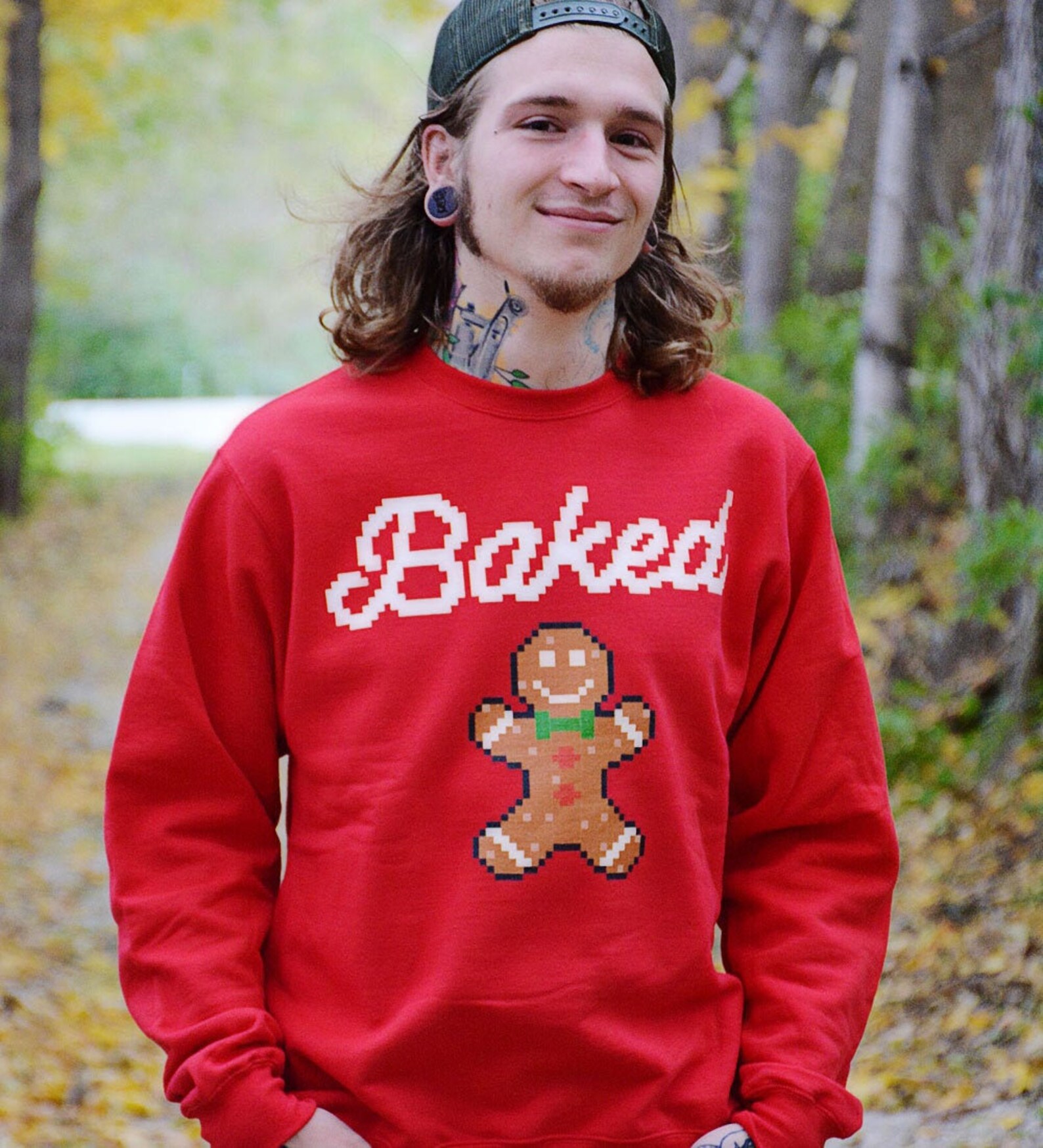Ugly Christmas Sweater Baked Gingerbread Man Funny Christmas - Etsy