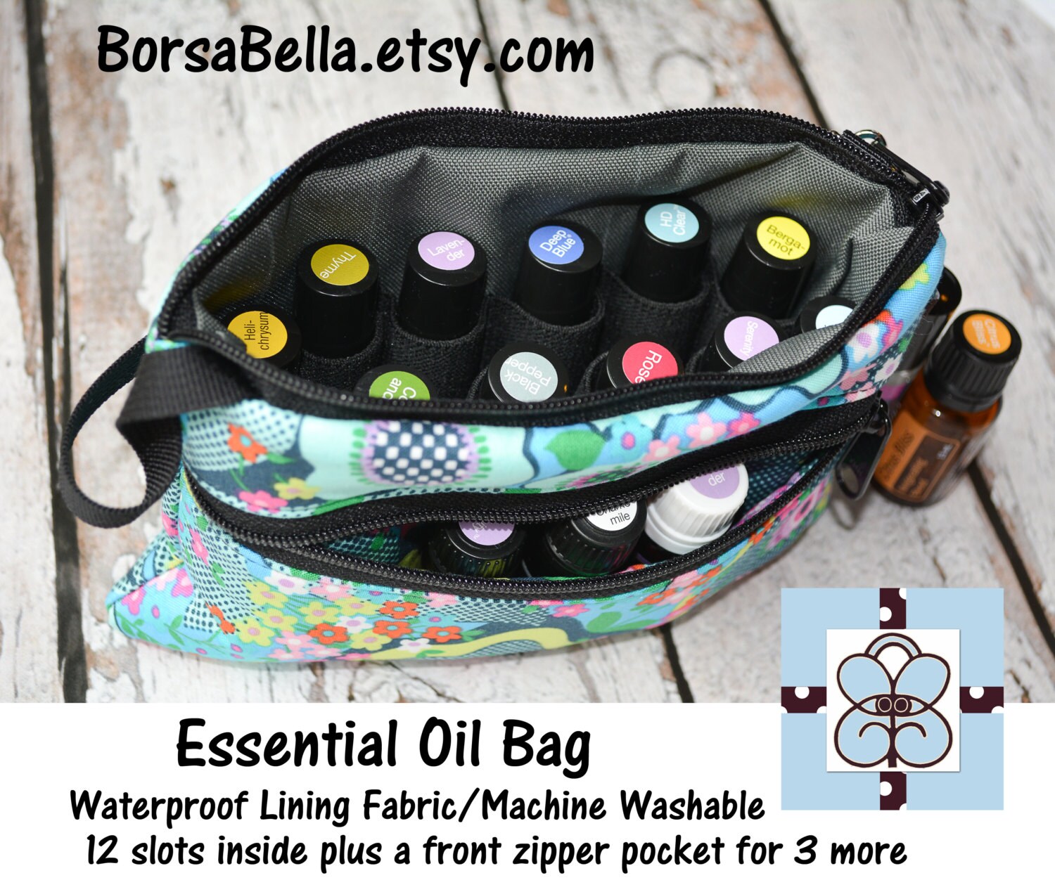 Essential Oil Bag Essential Oil Pouch Oil Bags | Etsy