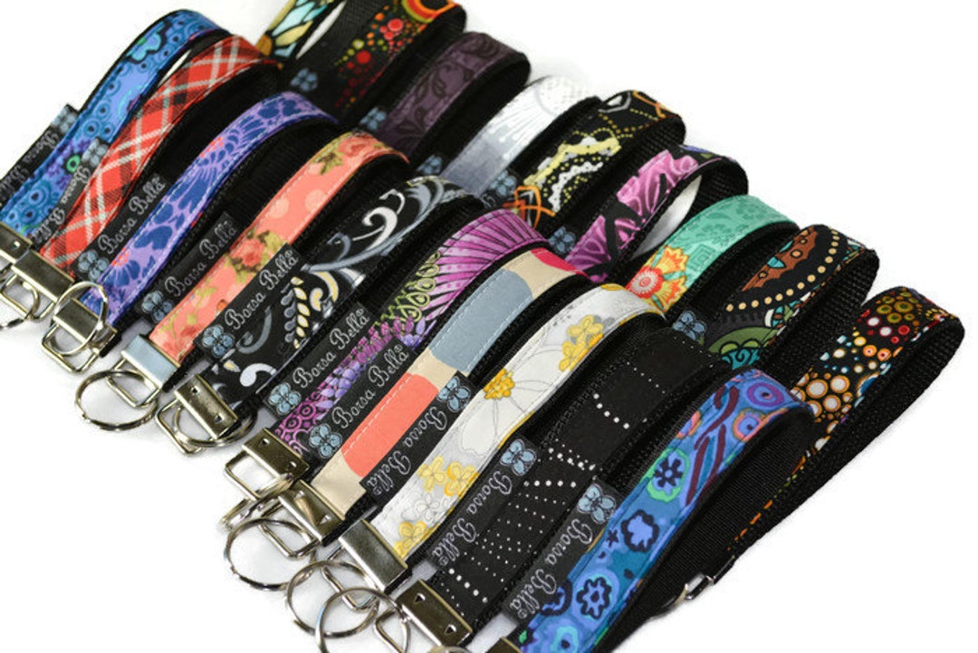 Key Fob Wristlet Key Chain Wristlet Keychain Fob Custom - Etsy