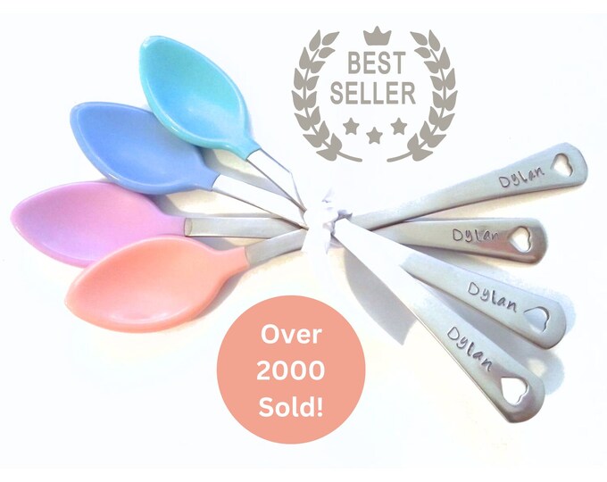 Personalized Child / Youth Spoon, Quality Silver Plated Spoon, Laser ...