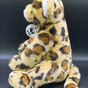 Vintage 2002 WWF Build a Bear Leopard Jaguar Cheetah Cat Plush 15 W ...
