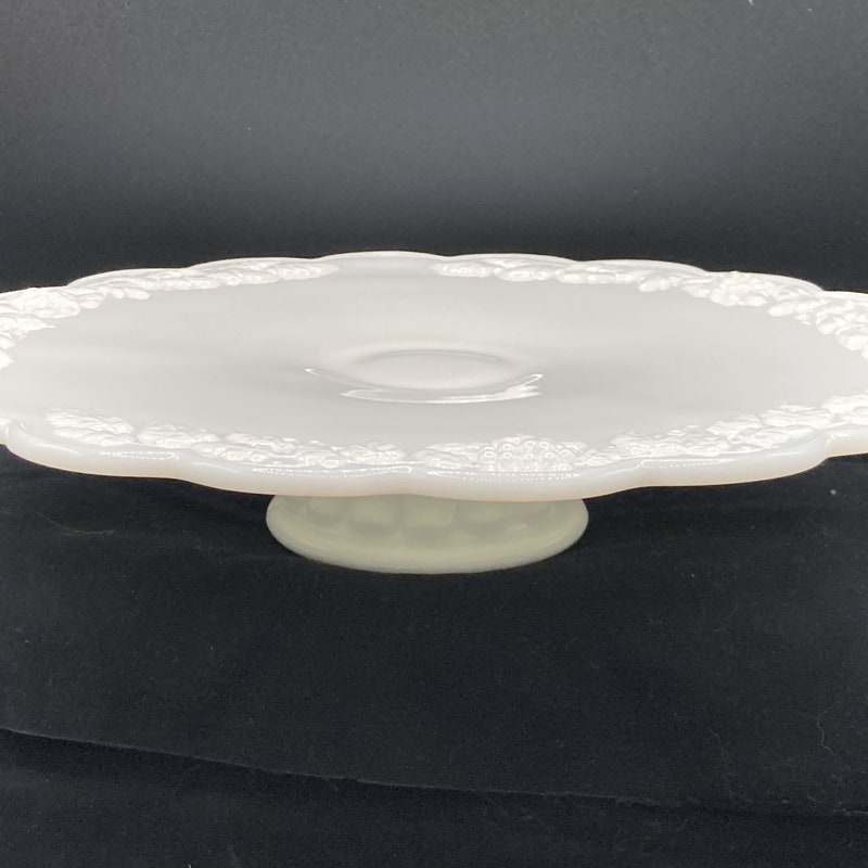 White Cake Plate - Etsy