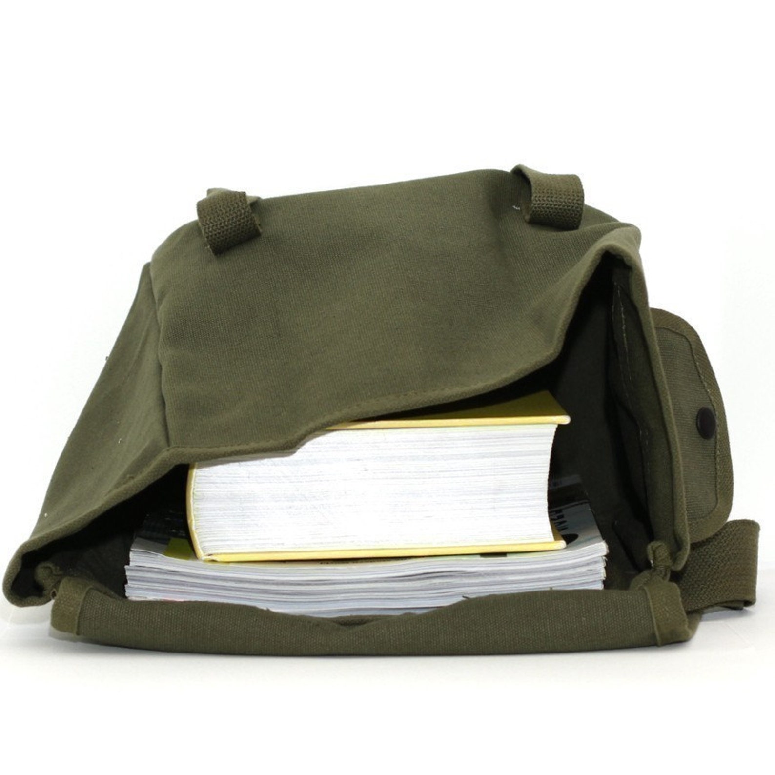 Anti-war Canvas Backpack: Field Journalist Utility Bag, Street ...