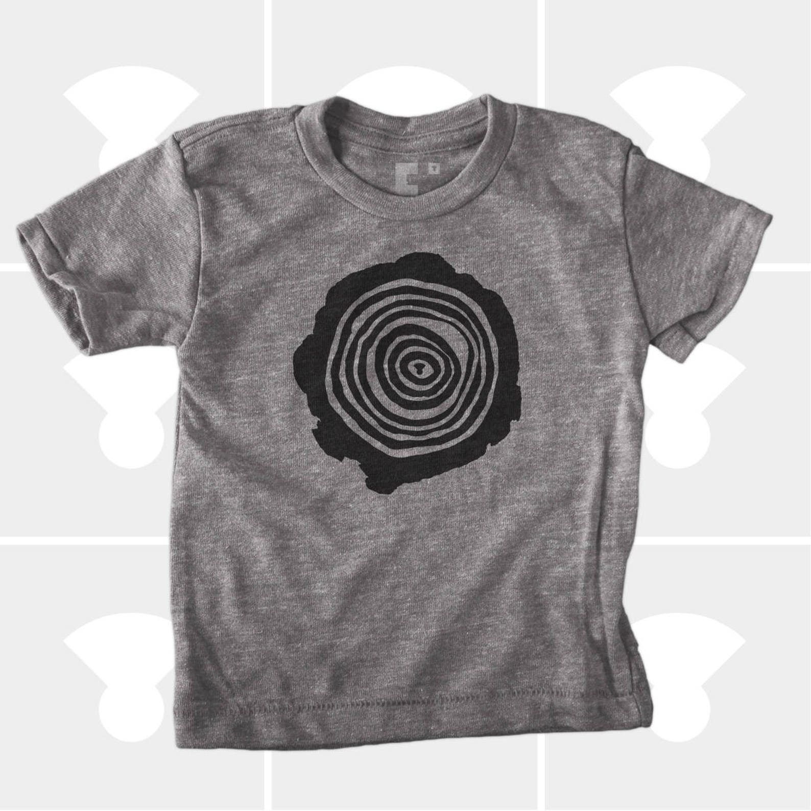 Tree Rings Boys Shirt Girls Shirt Boys Clothing Girls | Etsy
