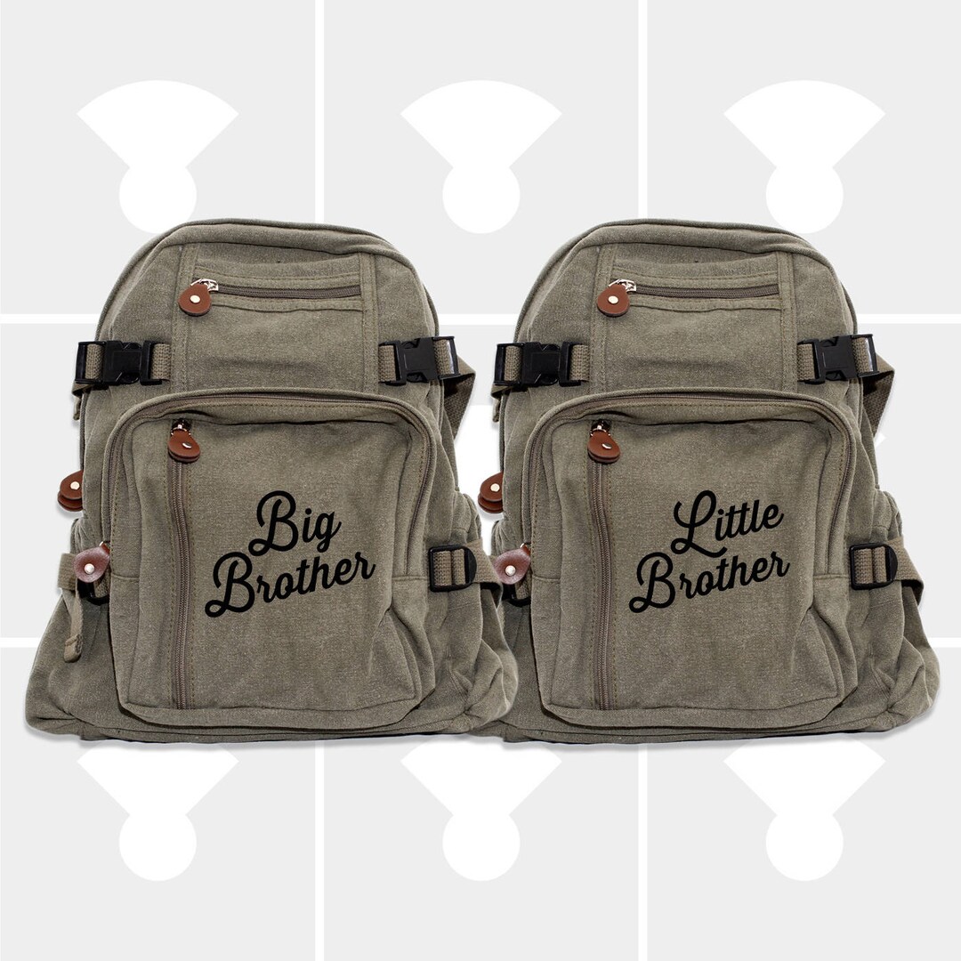 Boys Backpack, Big Brother, Little Brother, Kids Backpack, Diaper Bag ...