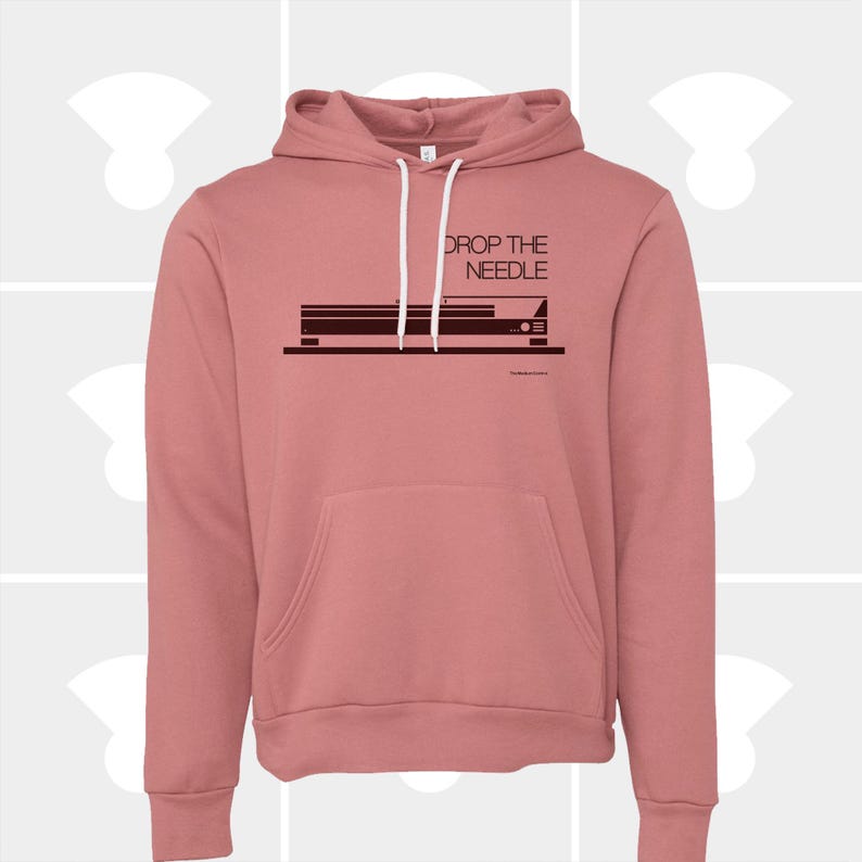 Drop the Needle Turntable Hoodie | Unisex & Cozy - Etsy