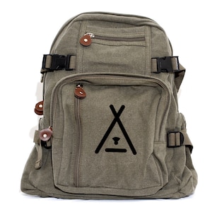 Backpack, Canvas Backpack, Hiking Backpack, Adventure, Small Backpack ...