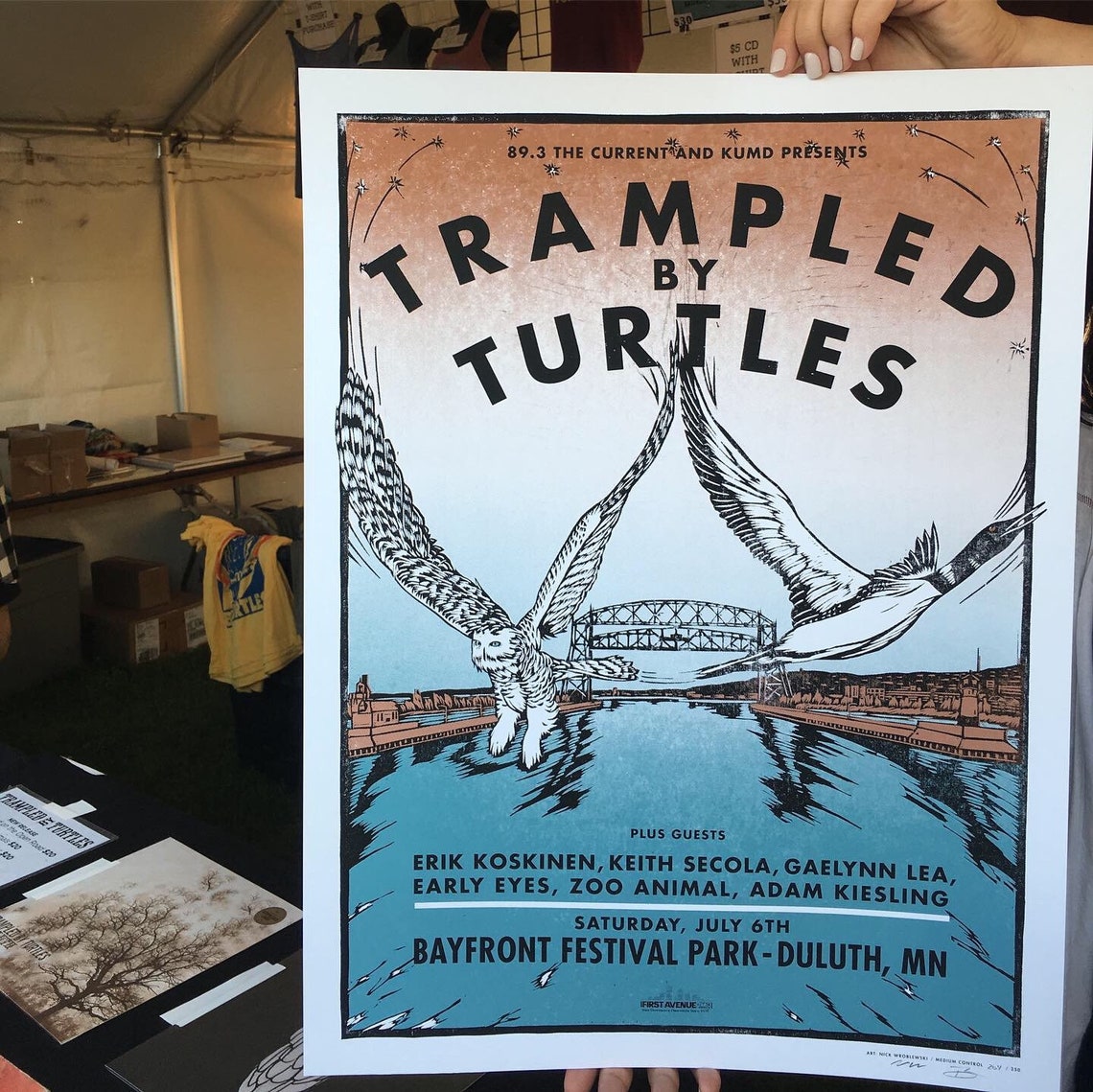 TRAMPLED BY TURTLES Poster Duluth 2019 Gig Poster Art | Etsy