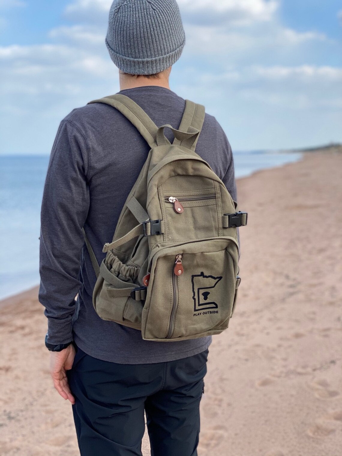 Backpack Canvas Backpack Kids Backpack Small Backpack - Etsy