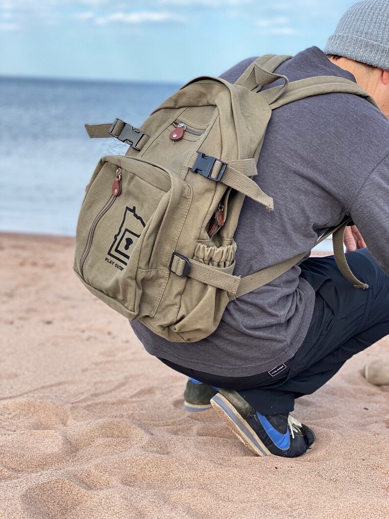 Backpack Canvas Backpack Kids Backpack Small Backpack - Etsy