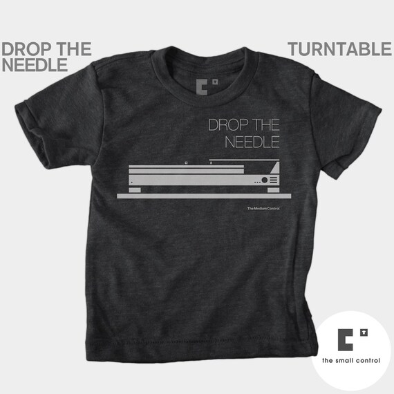 Drop the Needle Tshirt Boys and Girls Clothing Baby | Etsy