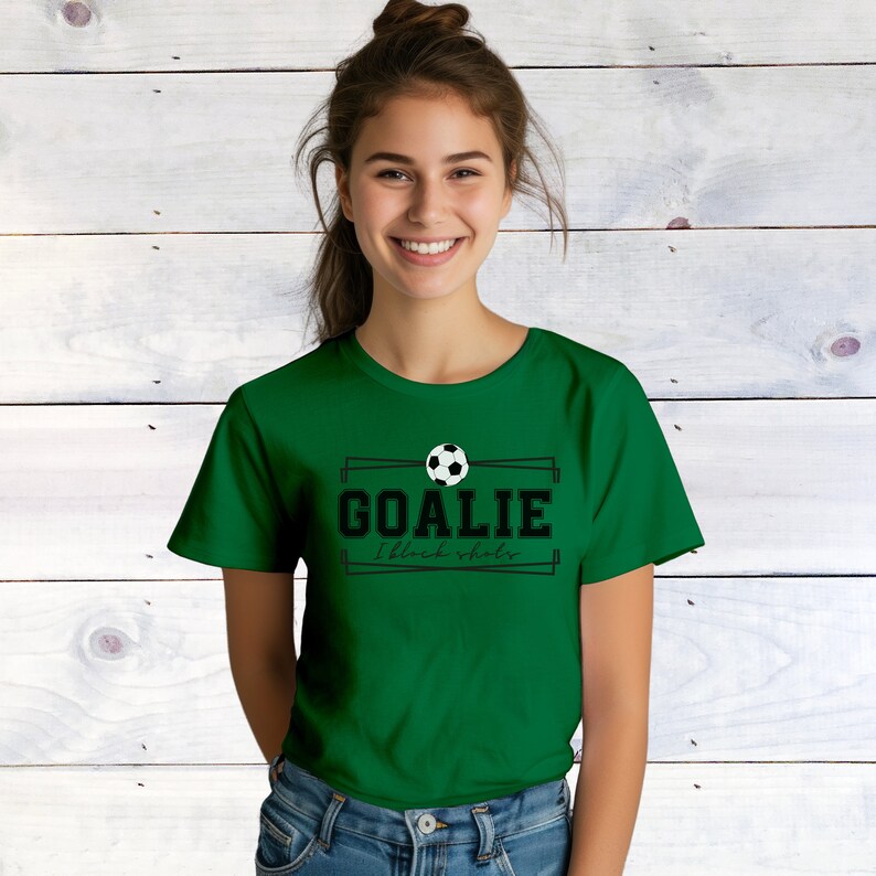 Soccer Gameday Goalie T-shirt, Adult Size Goalie Shirt for Soccer ...
