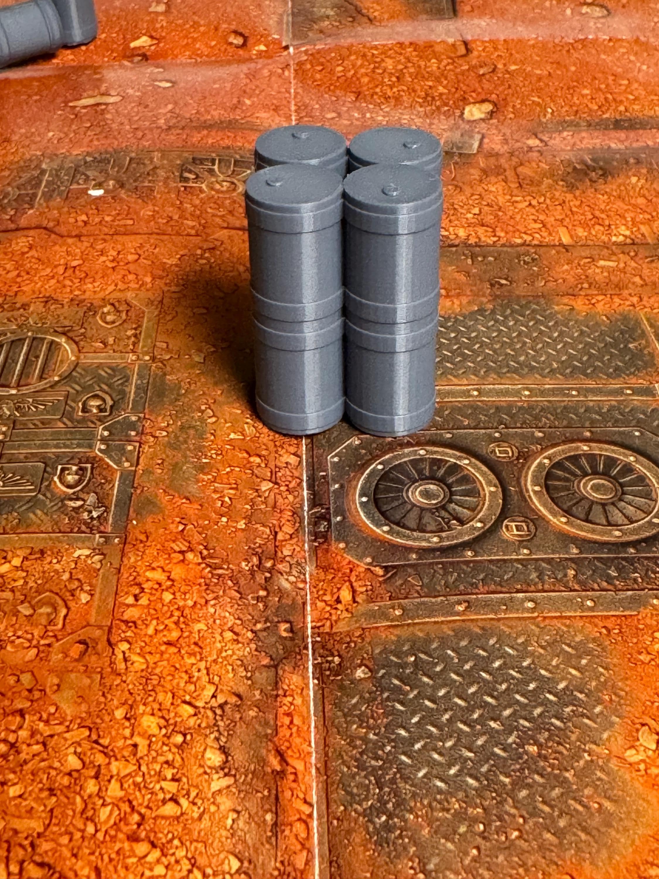 Tactical Terrain: Barrel Stack Set - Etsy