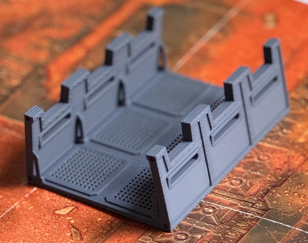 Tactical Terrain: Sci-fi Trench Line - Etsy