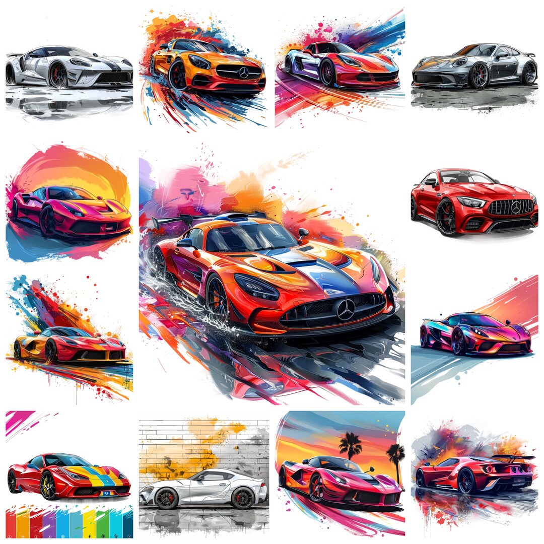 60 Sport Car PNG Clipart Collection, High-speed Car Design, Luxury ...