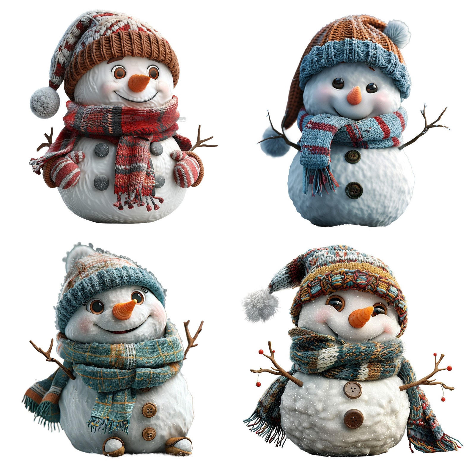 Snowman PNG Clipart, 48 Animated Cute Snowman Illustration, Cartoon ...
