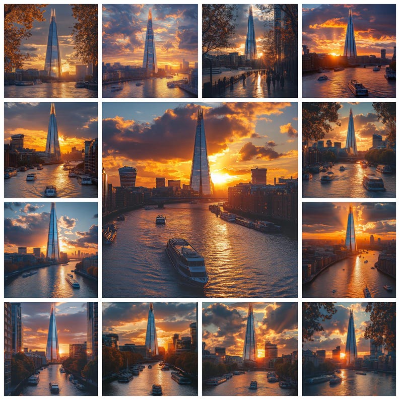 The Shard Landscape PNG Clipart Bundle, London the Shard Photography ...