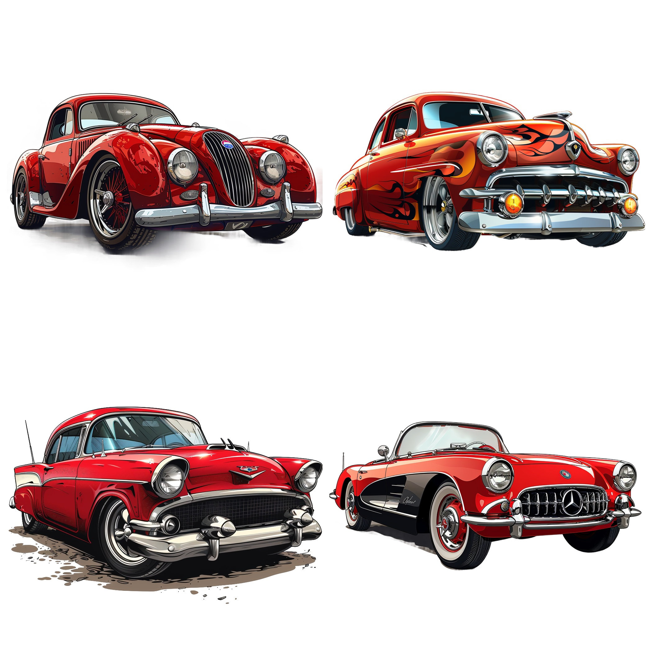 56 Vintage Car PNG Clipart, Vintage Automobile Transparent BG ...
