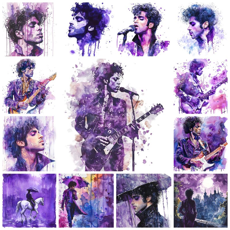 Musical Artists Stencil - Etsy