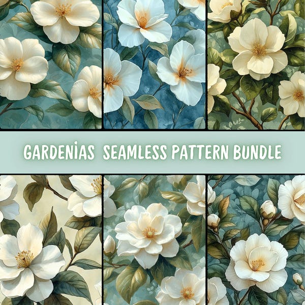 Gardenia Print - Etsy