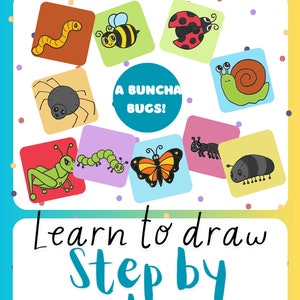 10 Pages of Printable Step by Step Drawing Micro Lesson Worksheets, A ...