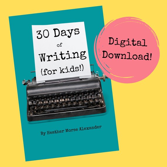 30 Days of Writing for Kids Download and Print PDF 30 Day | Etsy