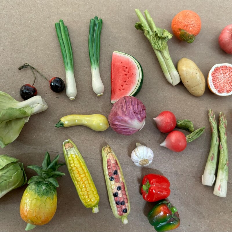 Miniature Vegetables - Etsy