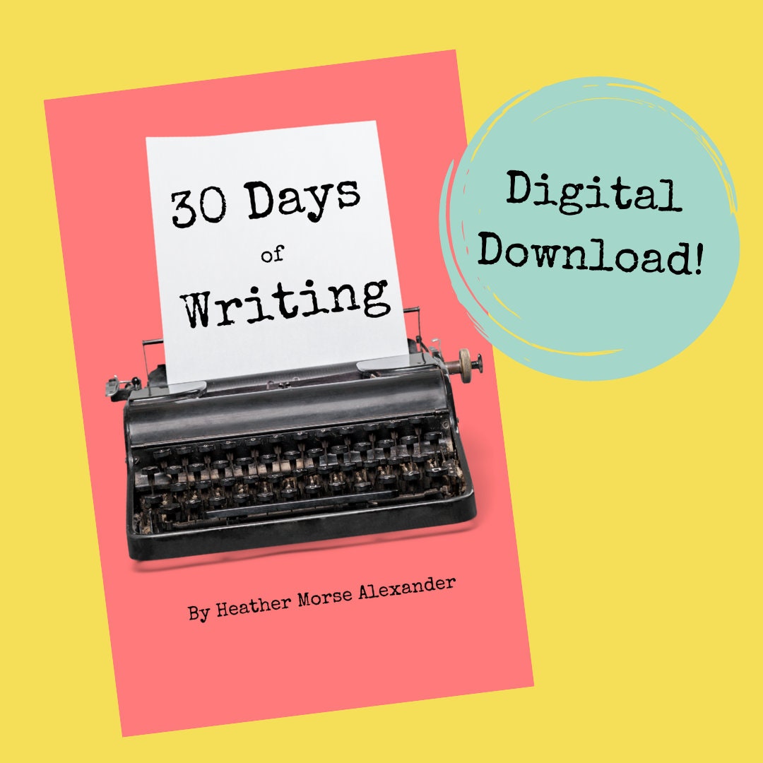 30 Days of Writing for Adults - Download and Print, PDF, 30 Day ...