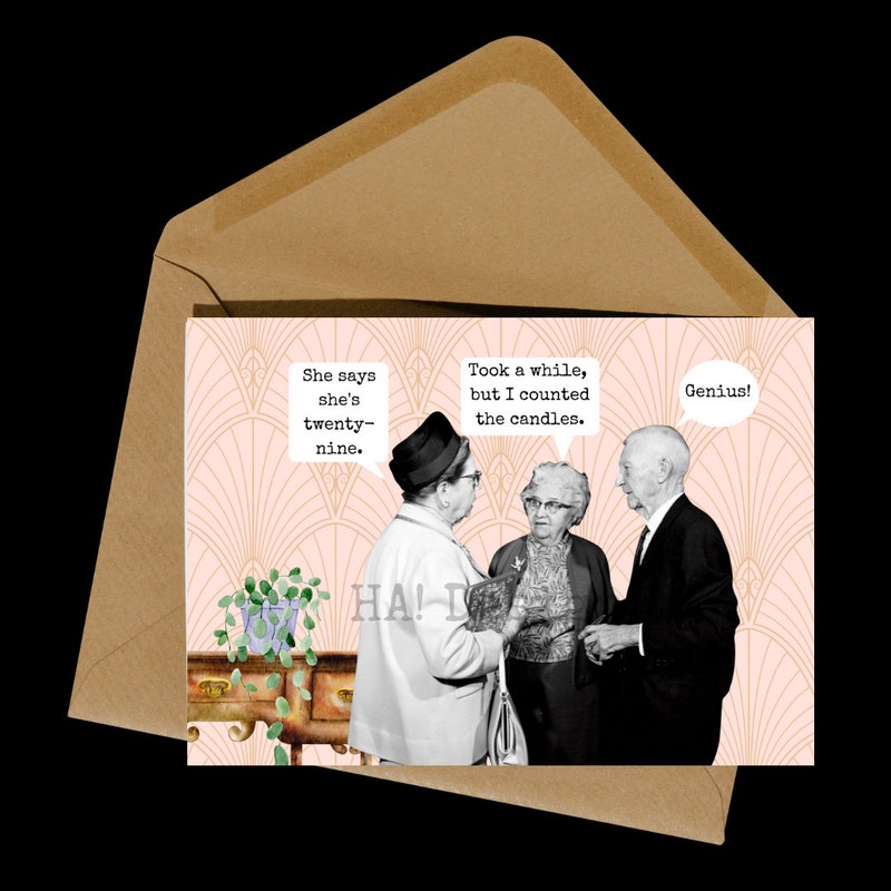 Funny Vintage Photo Cards - Etsy