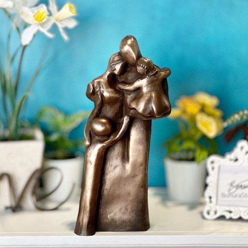 Bronze Figurine Child - Etsy